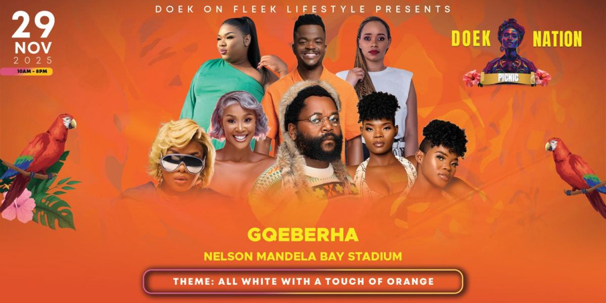 Doek Nation Picnic Gqeberha at Fairview Sports Centre | Computicket