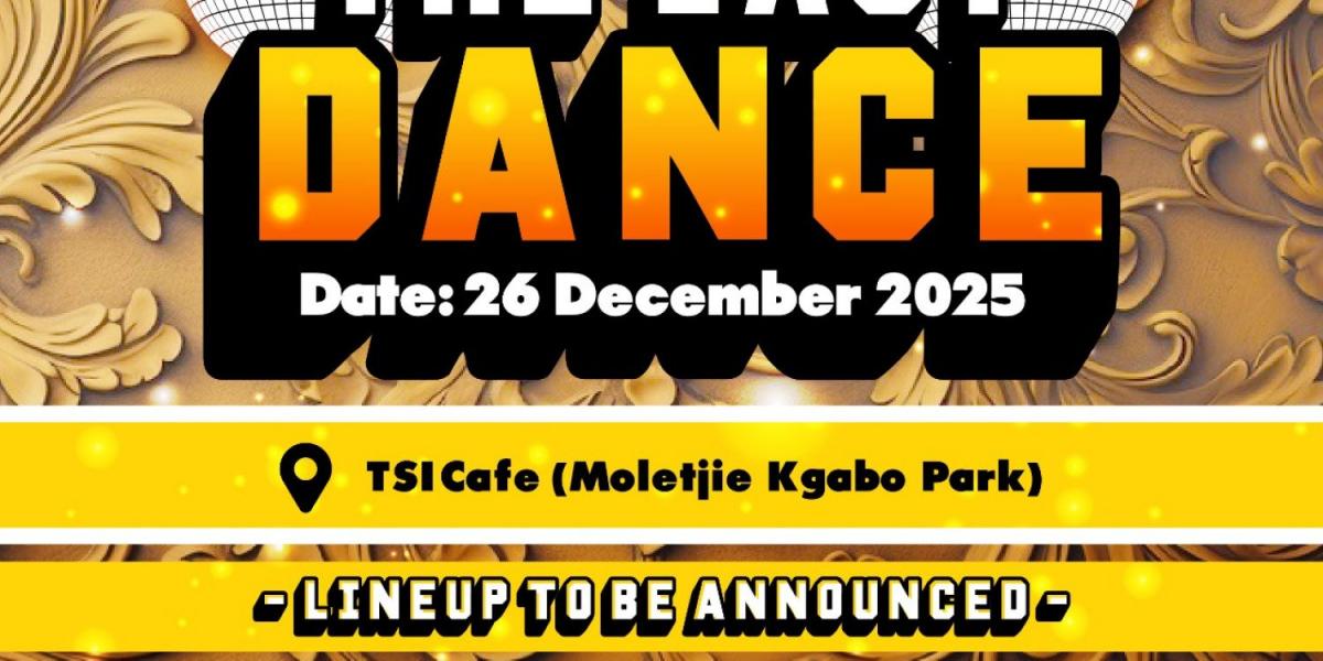 Tsi Cafe Last Dance at Tsi Cafe | Computicket