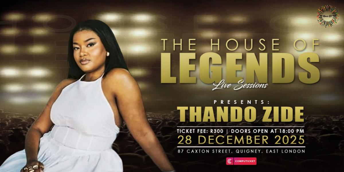 Thando Zide Live Performance at House 87 | Computicket