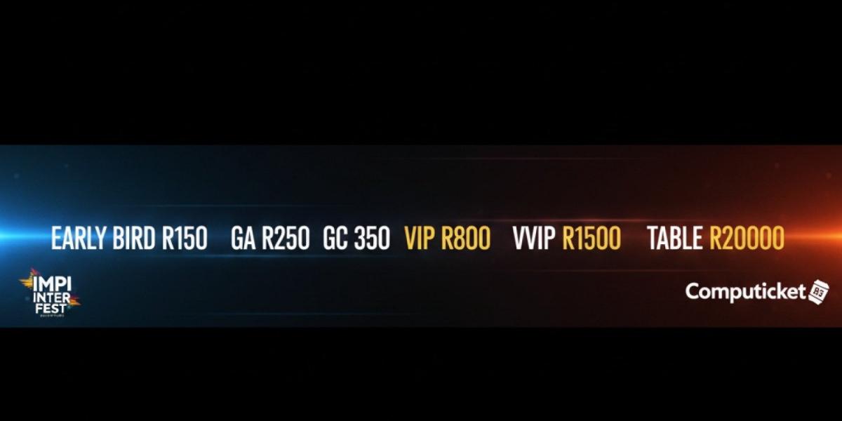 Impi Inter Fest at Hosking Street | Computicket