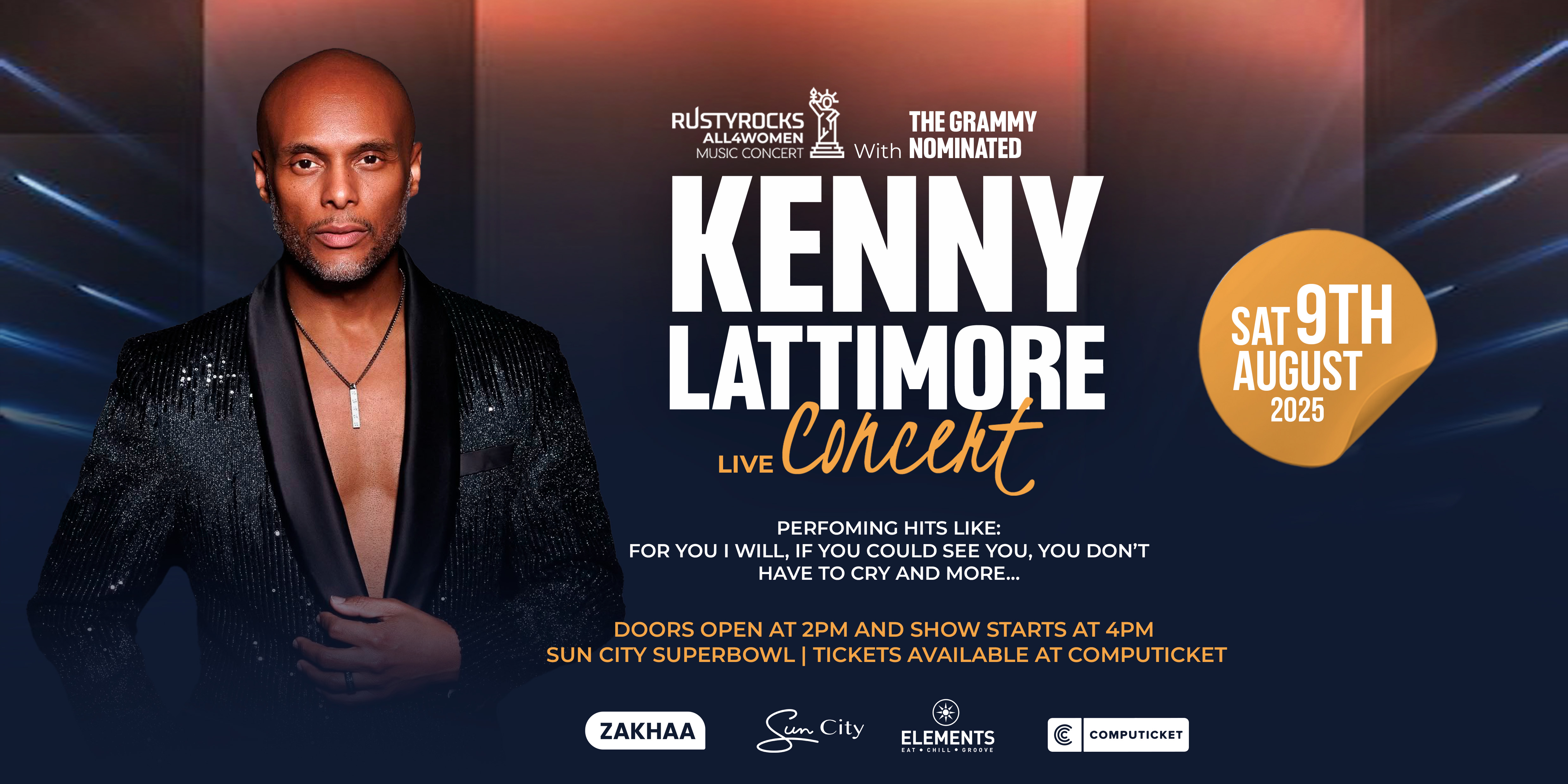 Rusty Rocks All For Women With Kenny Lattimore