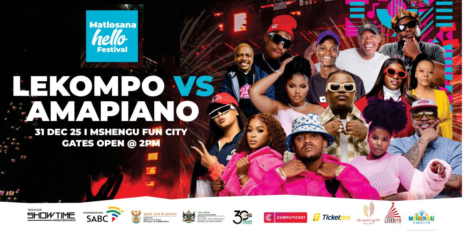HELLOFEST LEKOMPO vs AMAPIANO at Mshengu Fun City - Klerk... | Computicket