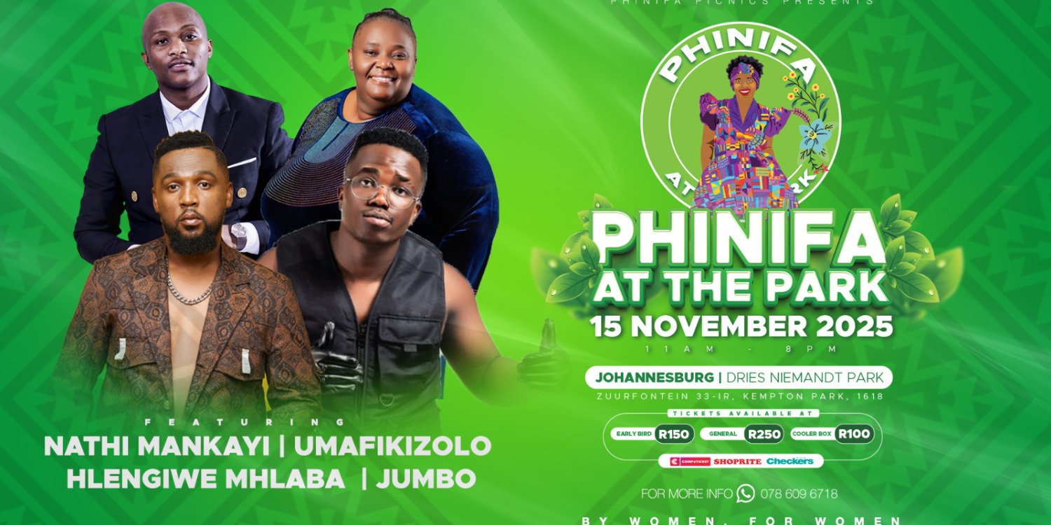 Phinifa at The Park Picnic Johannesburg at Dries Niemandt... | Computicket